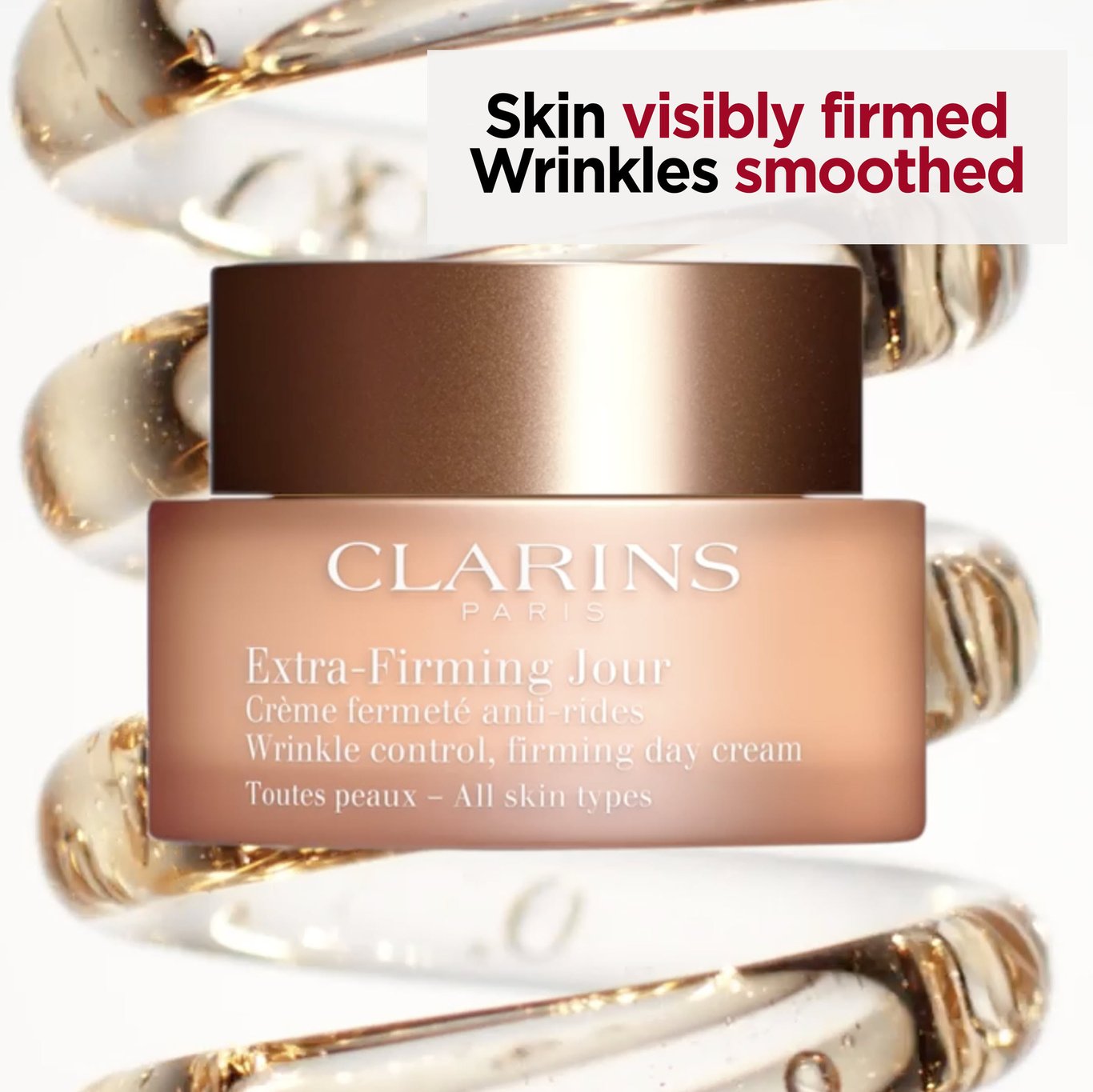 Clarins Extra-Firming Day Cream for All Skin Types 50 ml | Vita.no