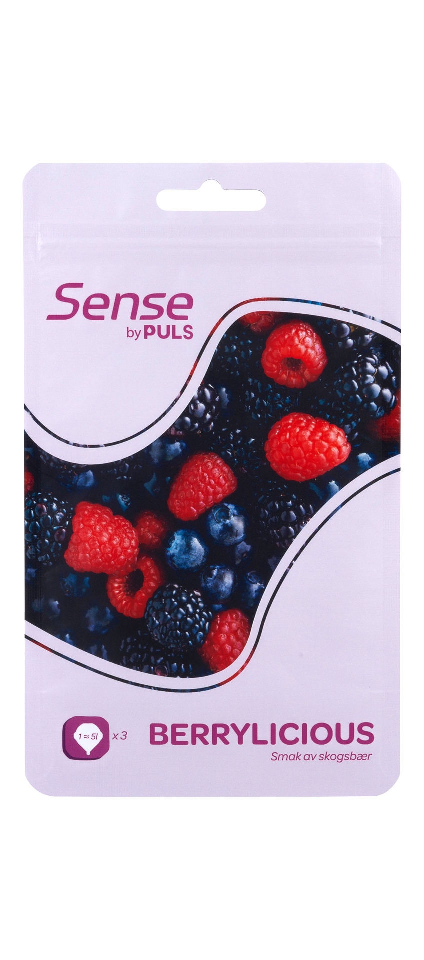 Sense by PULS Flavour Pods Berrylicious - Oppfriskende smak | Vita.no