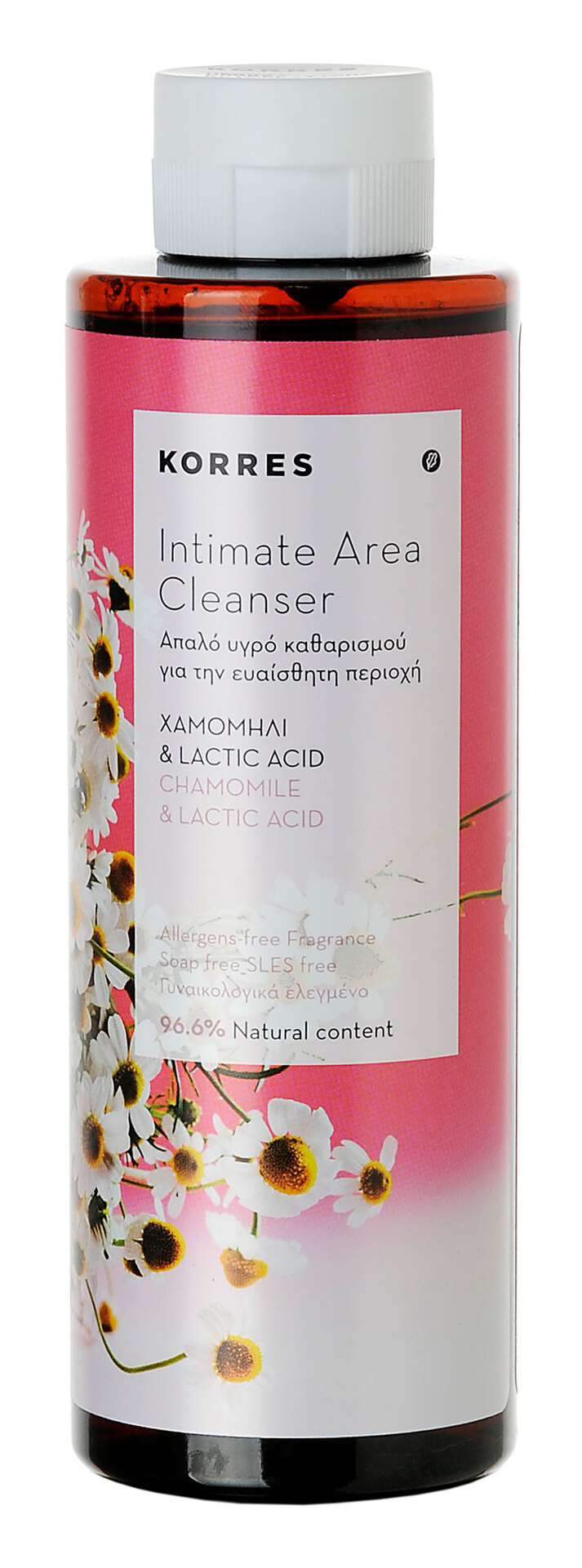 Korres Chamomile Intimate Area Cleanser | Vita.no