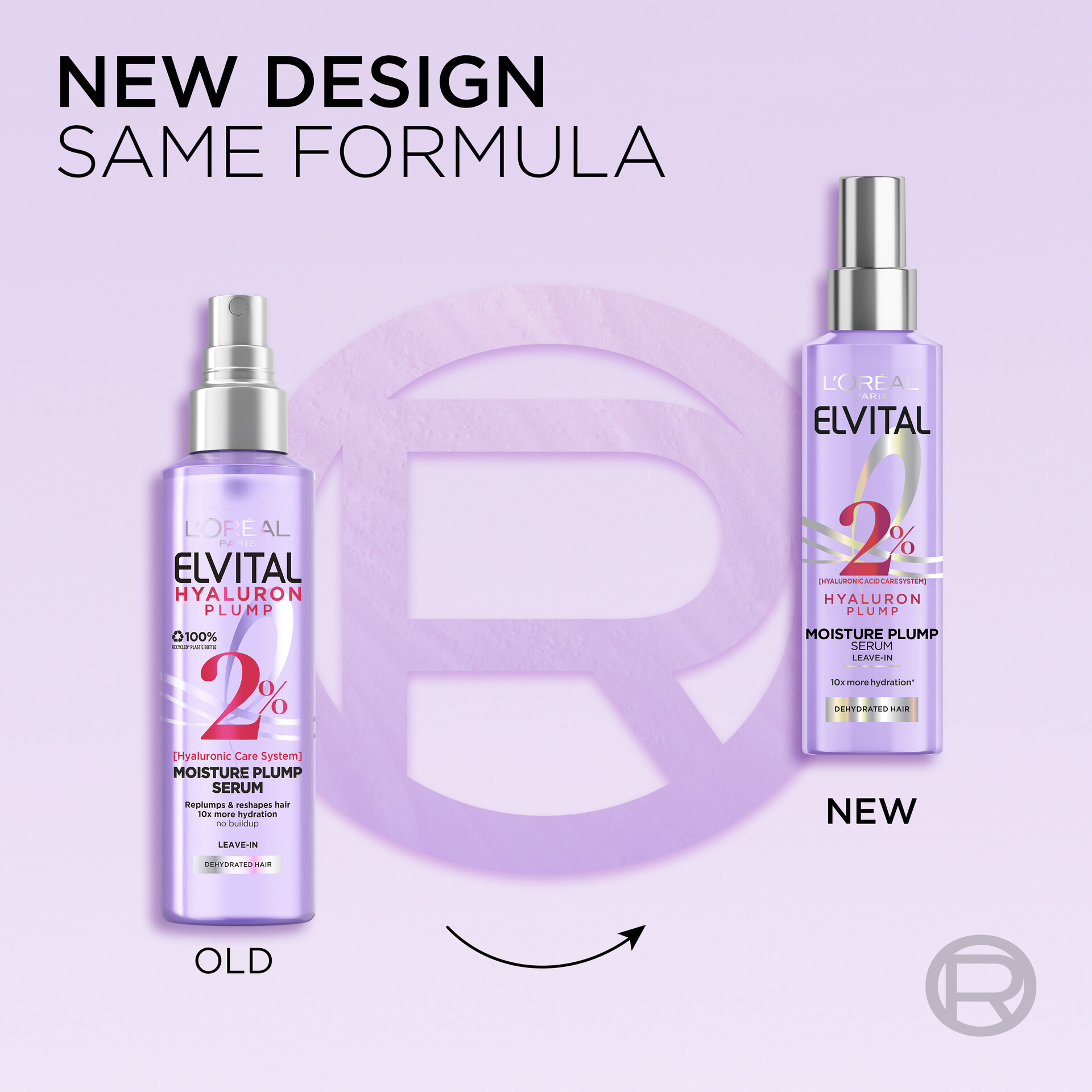 Elvital Hyaluron Plump Leave-in Spray 150ml | Vita.no