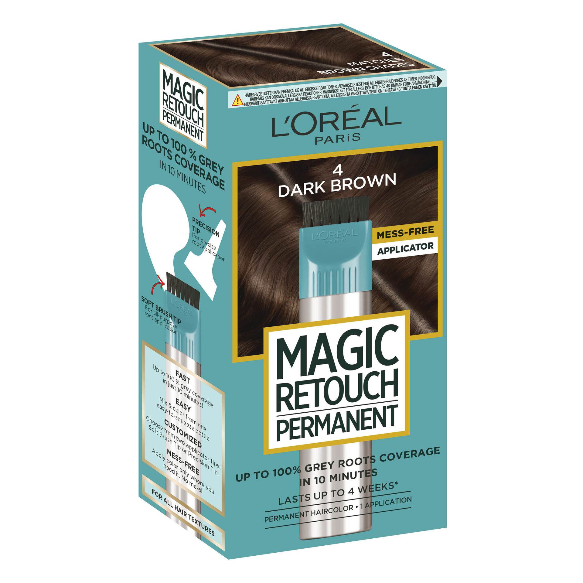 Magic Retouch Permanent 4 Dark Brown | Vita.no