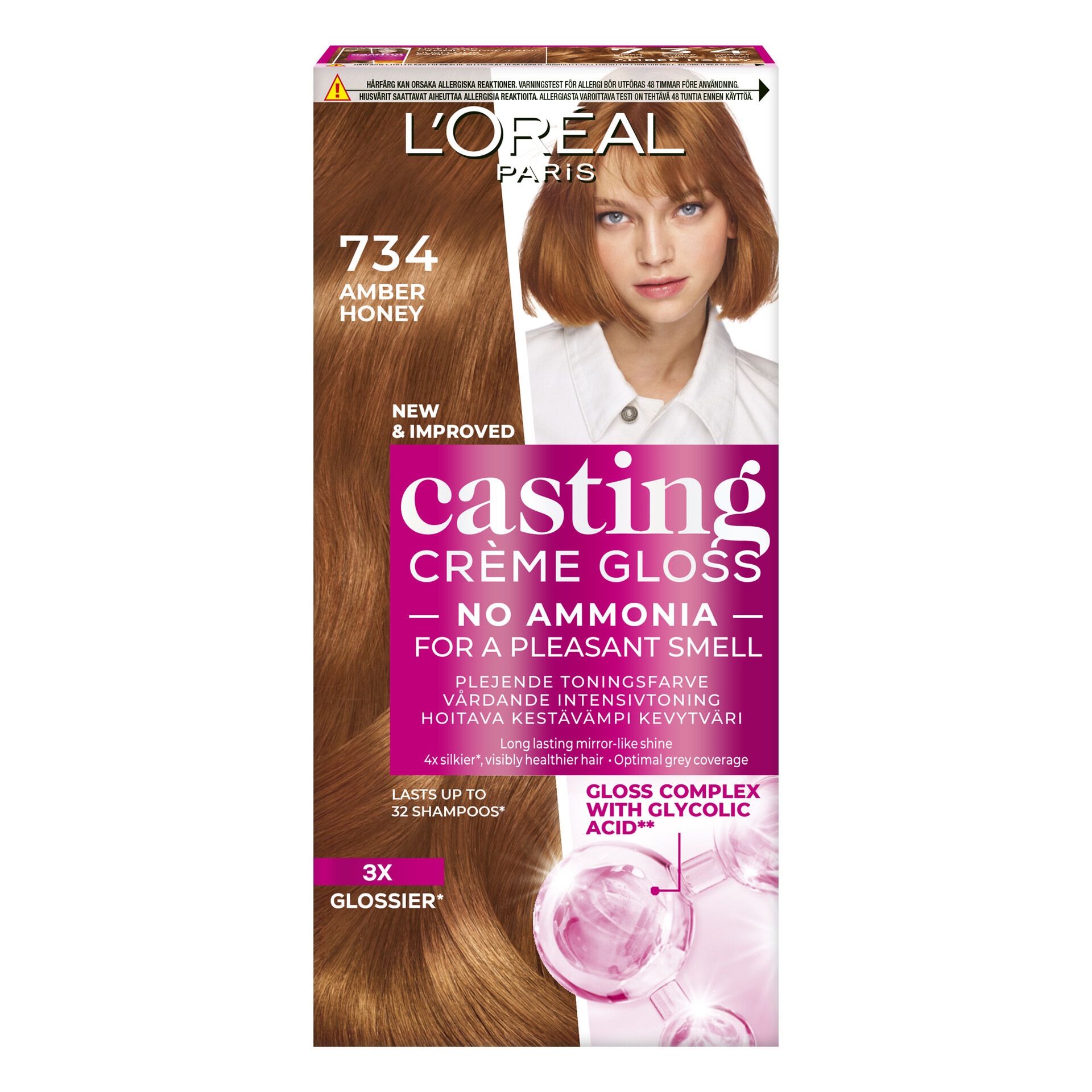 L'Oréal Paris Casting Creme Gloss 734 Amber Honey | Vita.no