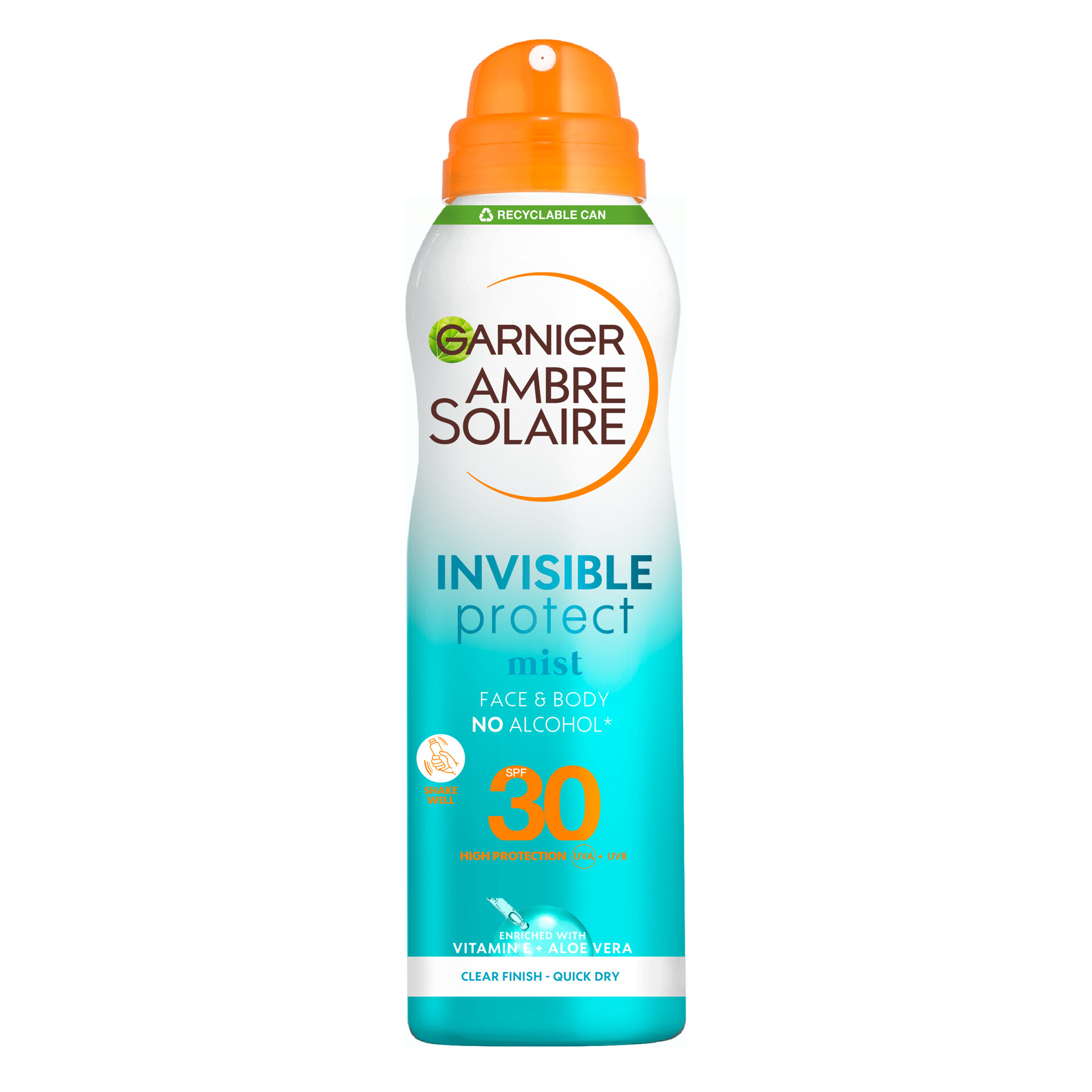 Ambre Invisible Protect Refresh Mist SPF30 200ml | Vita.no