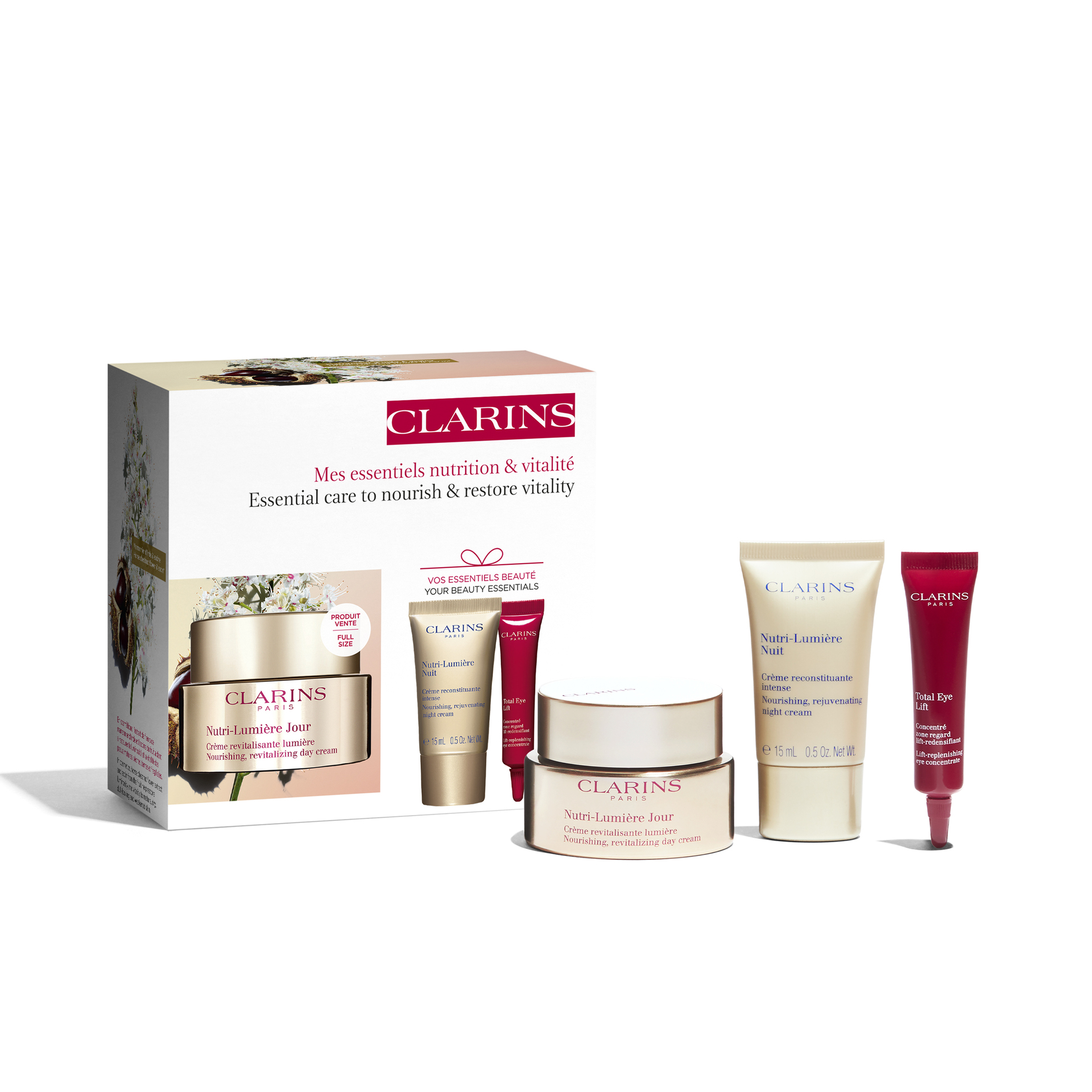 Clarins Nutri-Lumiere Value Pack | Vita.no