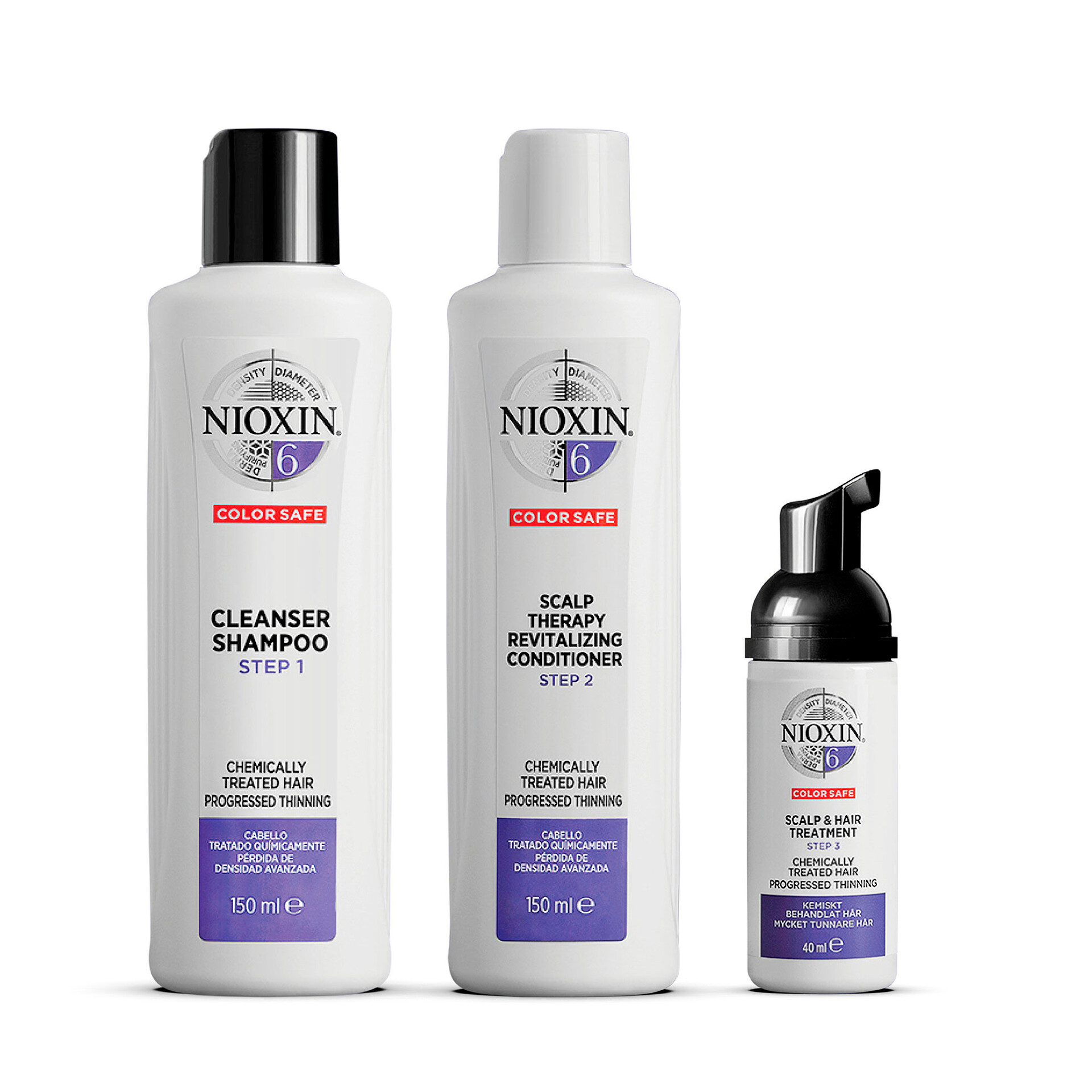 NIOXIN Trial Kit System 6 150+150+40ml | Vita.no