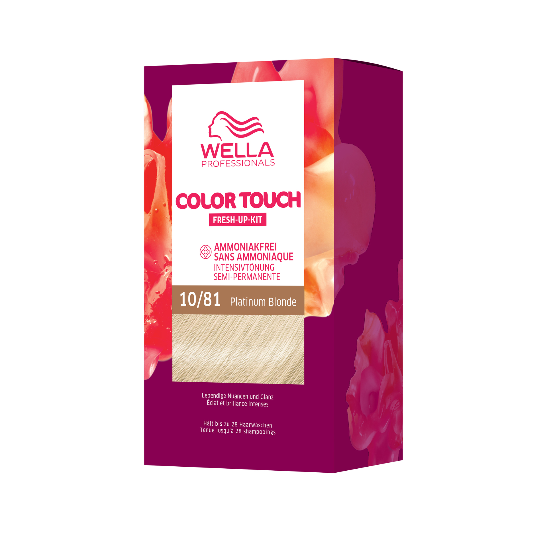 Wella Professionals Color Touch 10/81 Platinum Blonde - Semi-permanent ...