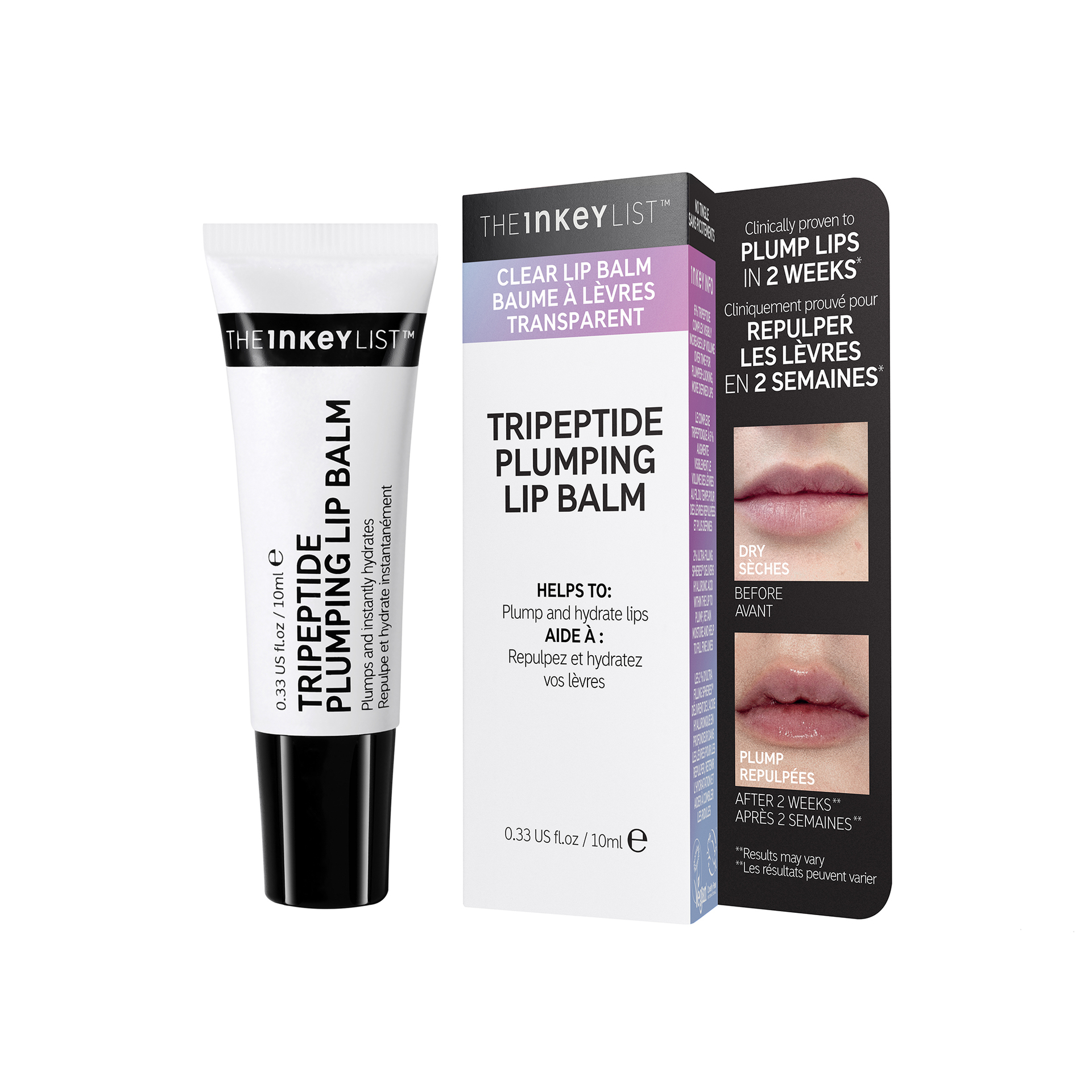 The Inkey List Tripeptide Plumping Lip Balm 10ml | Vita.no