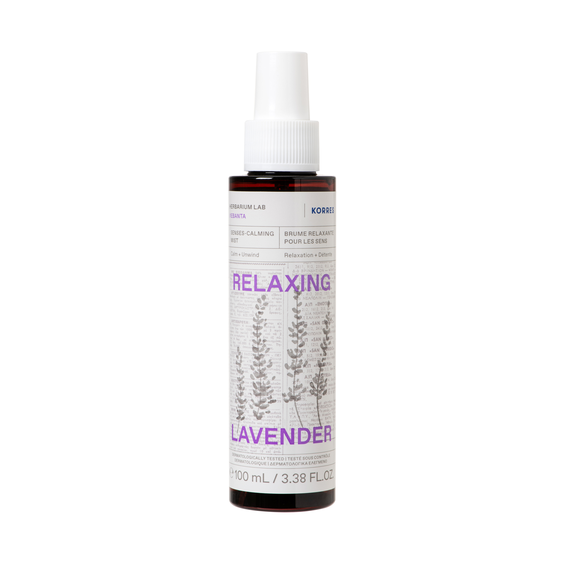 Relaxing Lavender Calming Mist 100ml | Vita.no