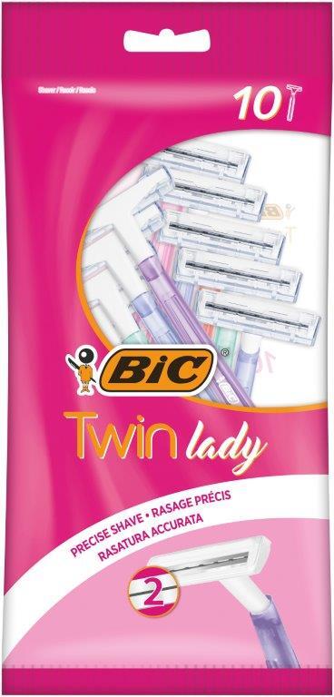 BIC Twin Lady Sensitive 10p | Vita.no