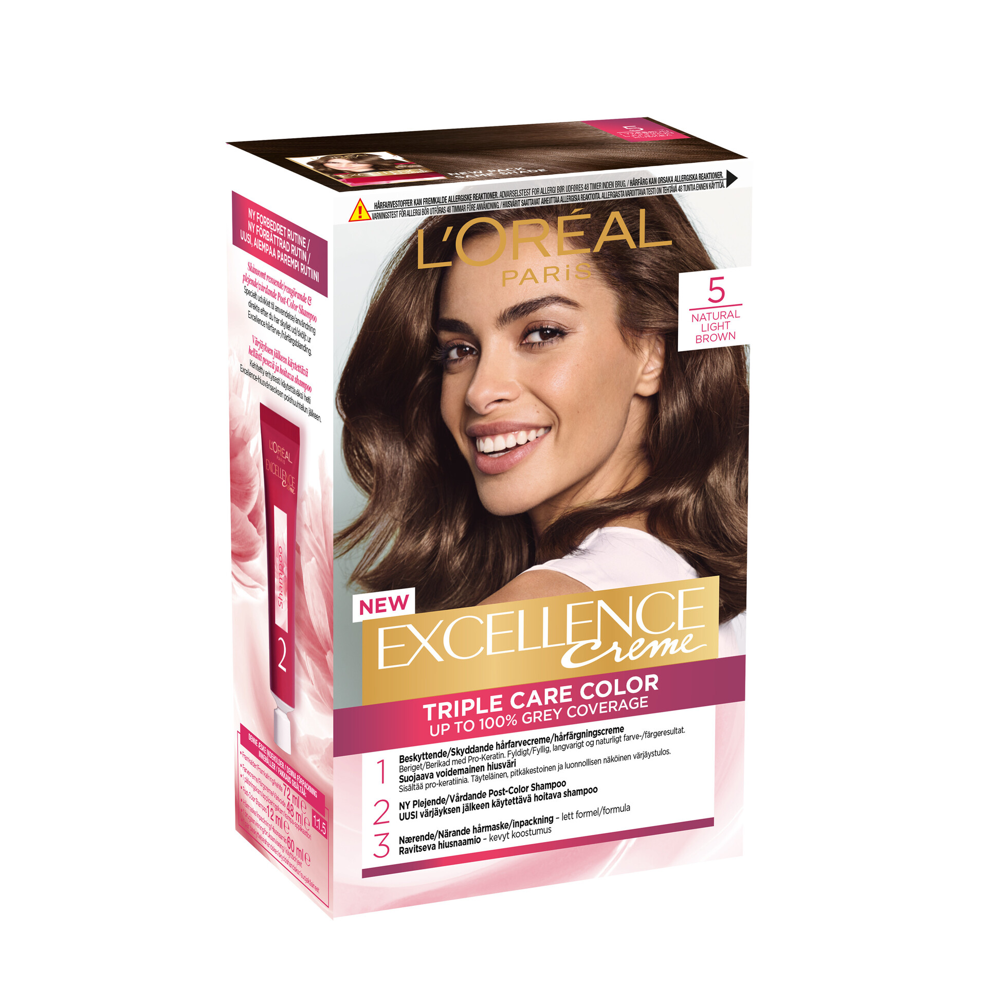 Excellence Crème 5 Natural Light Brown | Vita.no