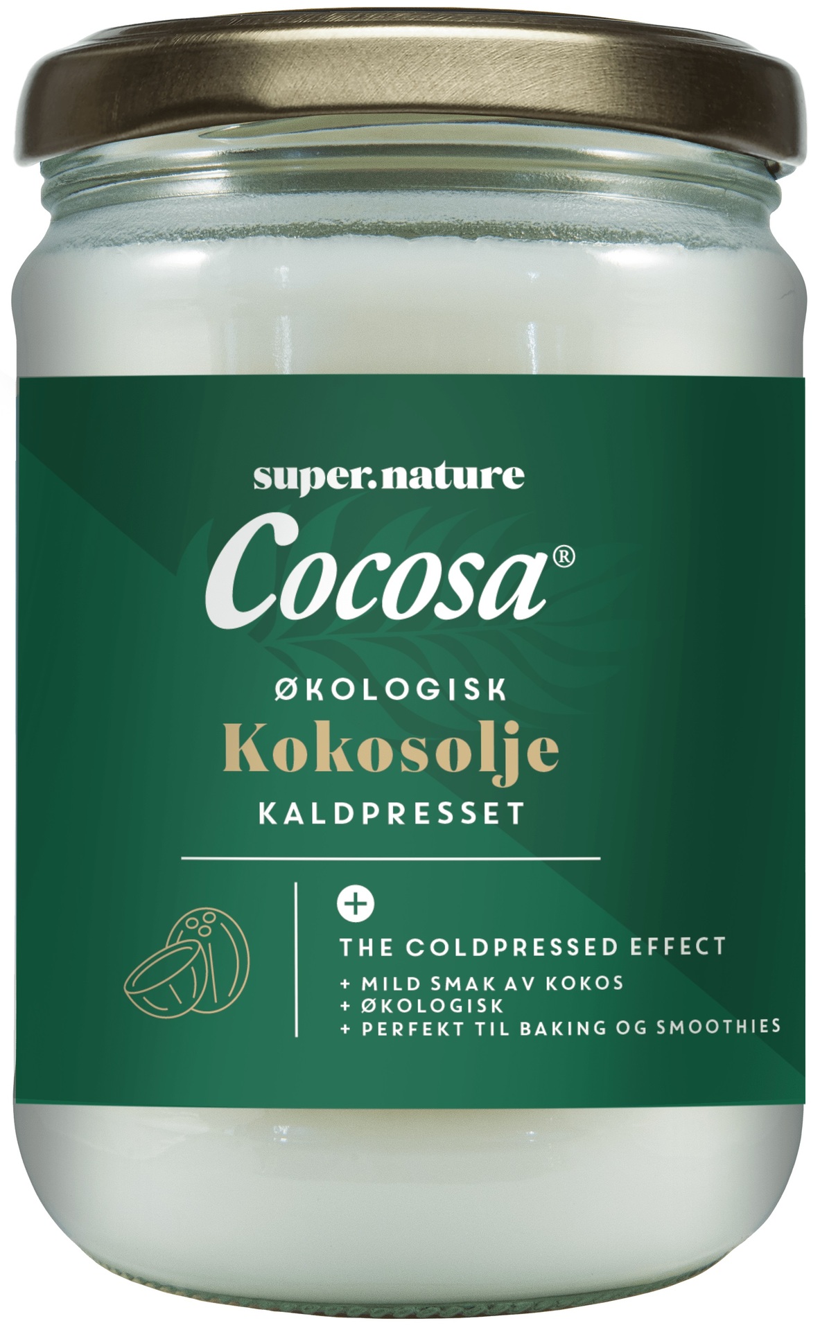 SN Cocosa Virgin Økologisk Kokosolje 480ml | Vita.no