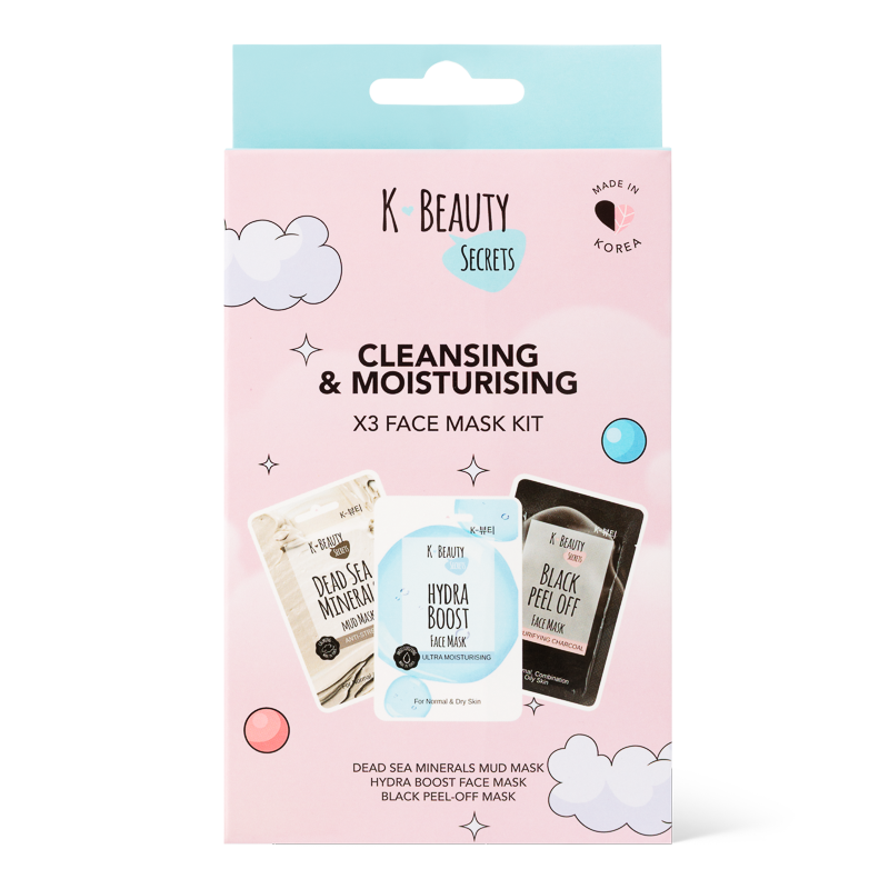 K-Beauty Secrets Face Mask Trio | Vita.no
