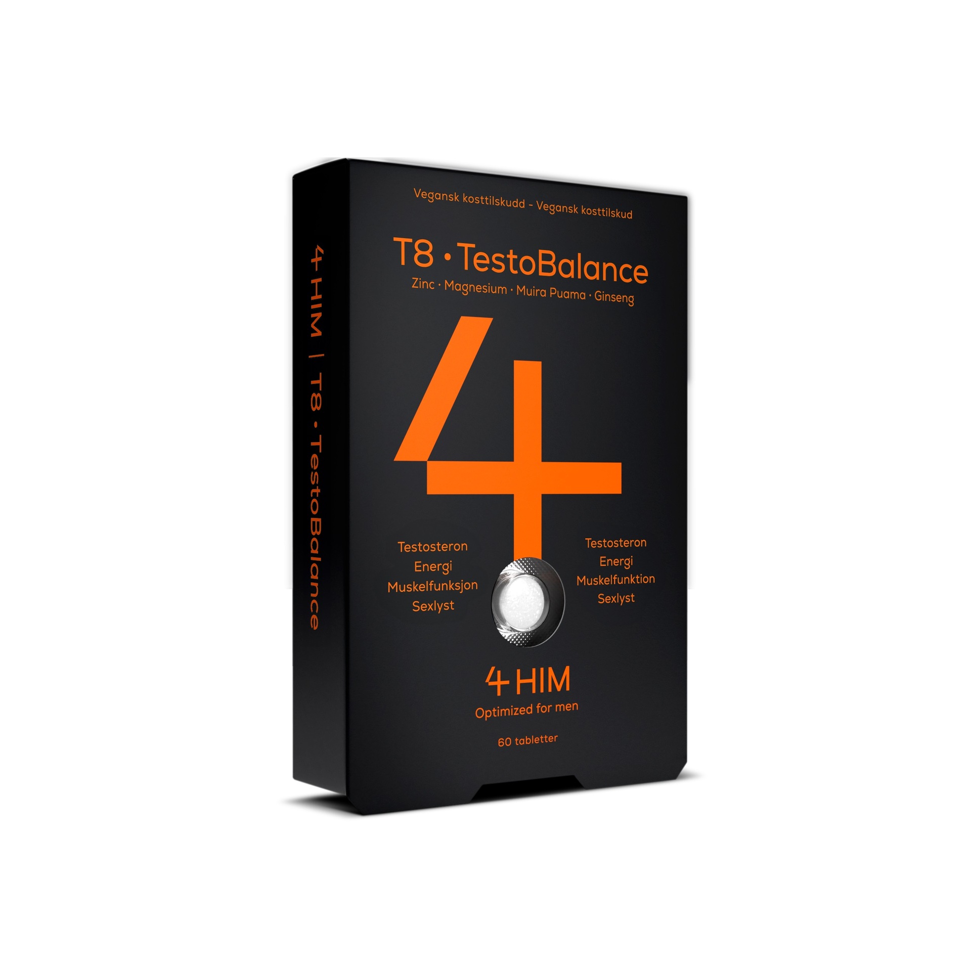4HIM T8 TestoBalance - Oppretthold Normale Testosteronnivåer | Vita.no