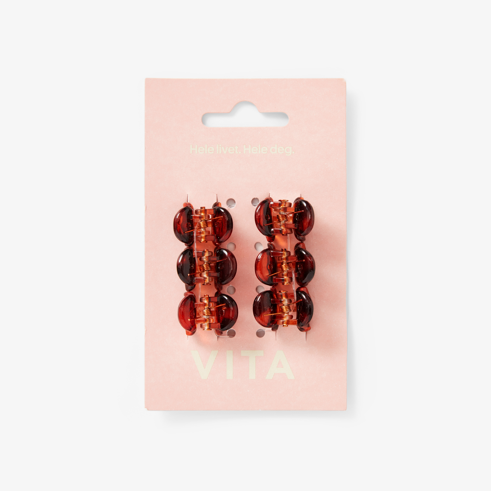 Hårklyper Mini Turtle 6pk | Vita.no