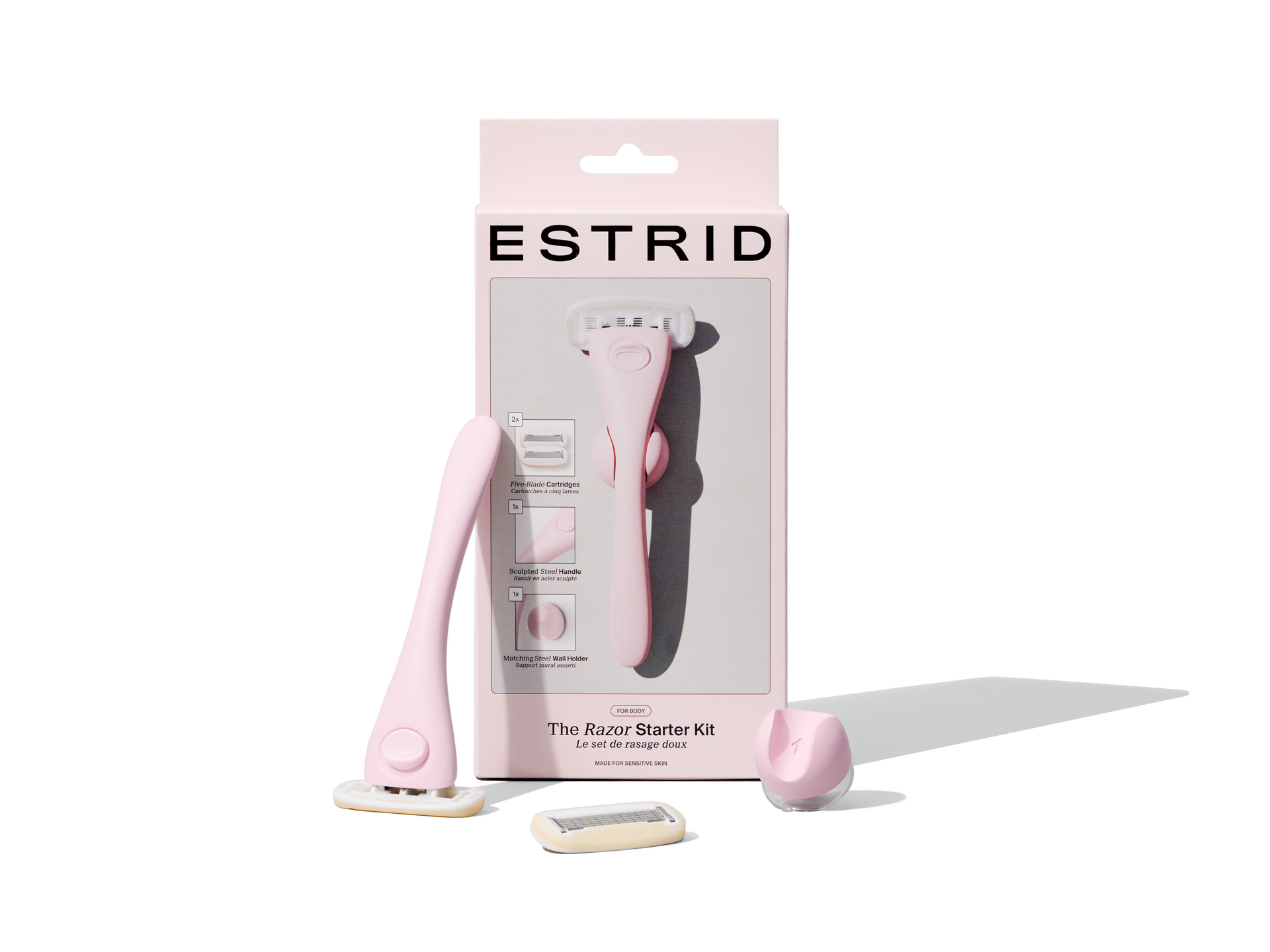 ESTRID Starter Kit Bloom - Luksuriøs og bærekraftig barbering | Vita.no