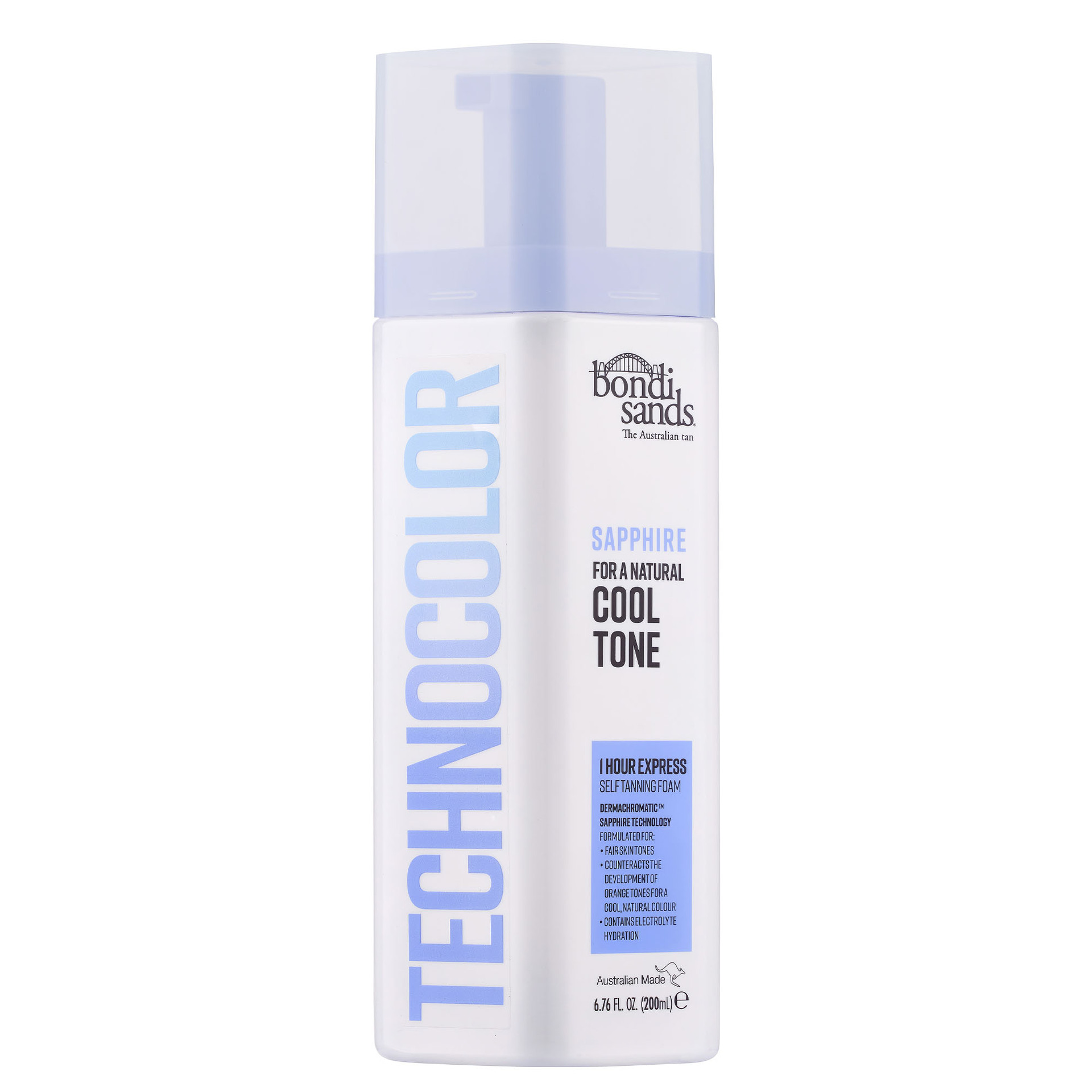 Technocolor 1H Express Self Tanning Foam Sapphire | Vita.no