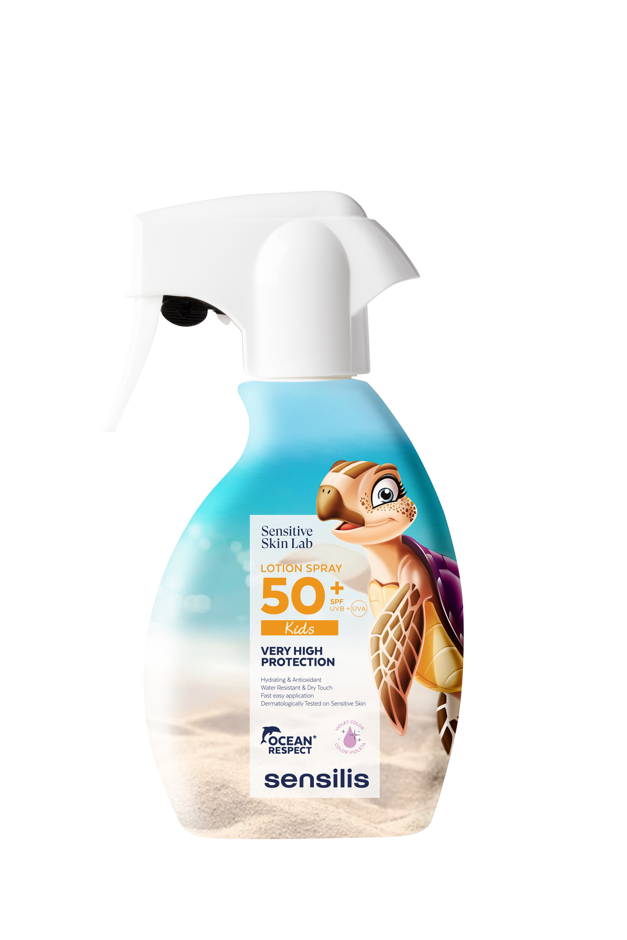 Sensilis Sun Lotion Spray SPF50+ for barn | Vita.no