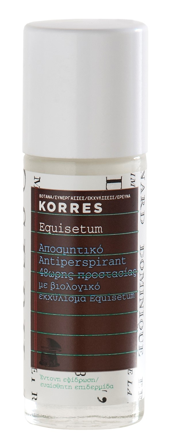 Korres Antiperspirant Deo Roll-On 48H with Fragrance 30ml | Vita.no
