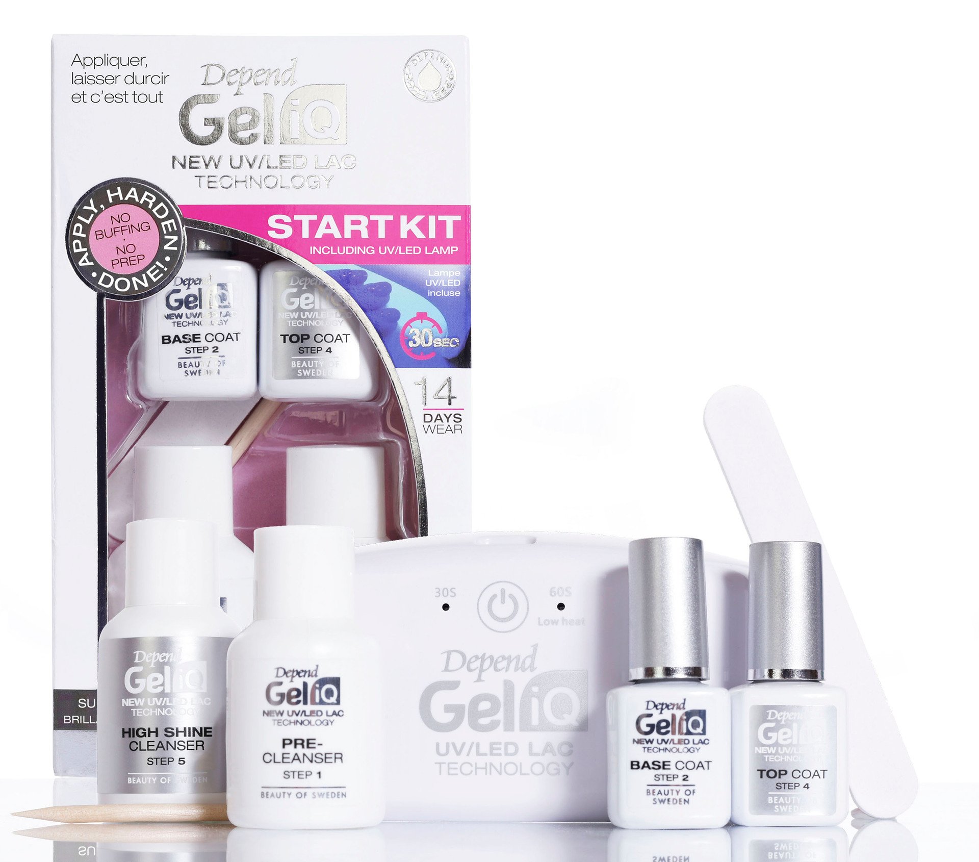 Depend Gel iQ Shellac Start Kit | Vita.no