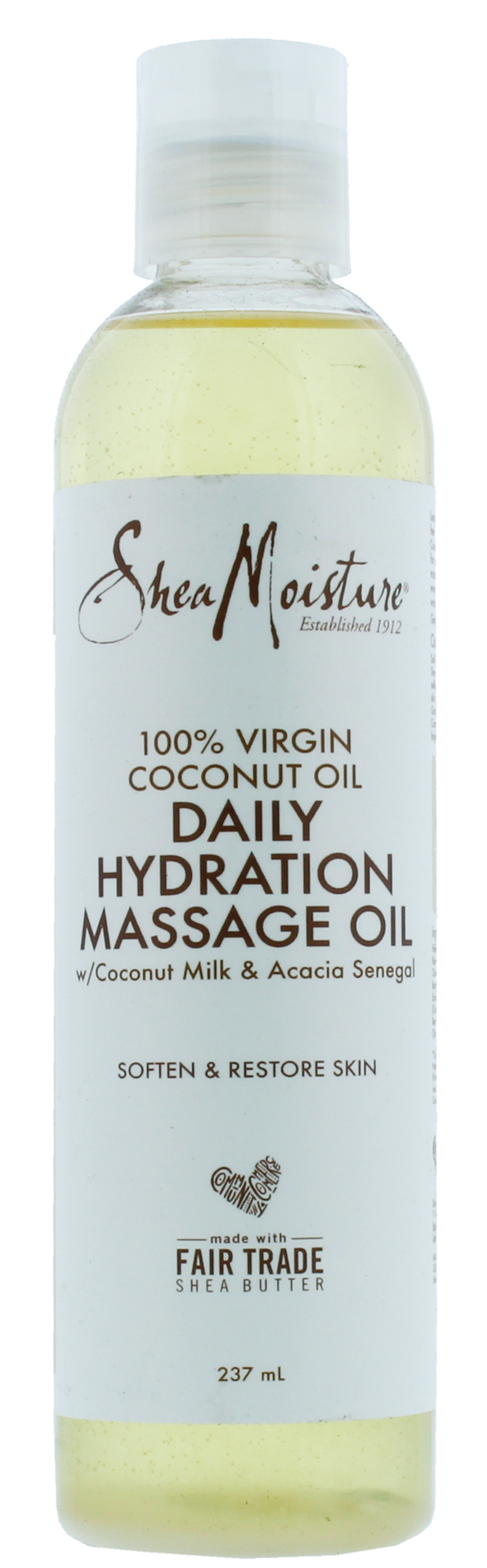 Shea Moisture Virgin Coconut Massage Oil 237ml | Vita.no