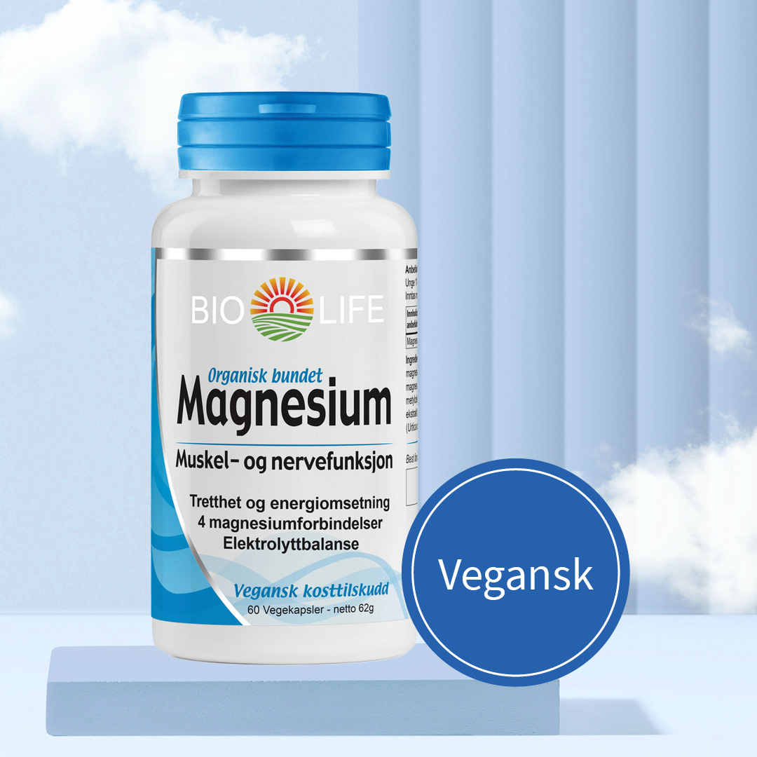 Bio Life Magnesium 60 Tabletter | Vita.no